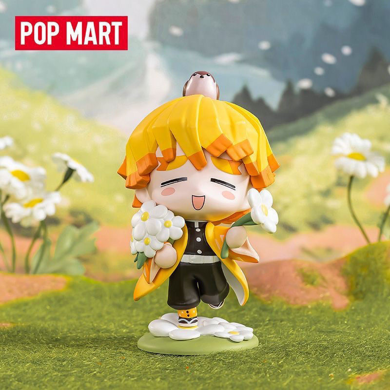 PopMart Pop Mart Kimetsu No Yaiba Birth Flower Series Blind Box Anime ...