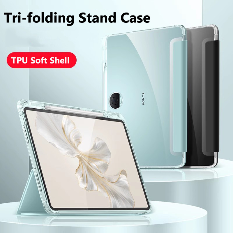 Tri-fold Tablet Case for Honor Pad 9 12.1inch 9 Pro V8 Pro 12.1 8 ...