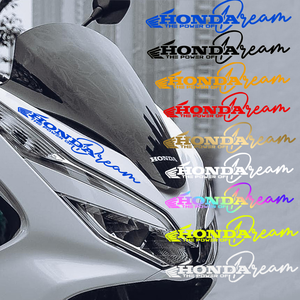 Honda Motorcycle Reflective Stickers Fairing Vinyl Waterproof ...