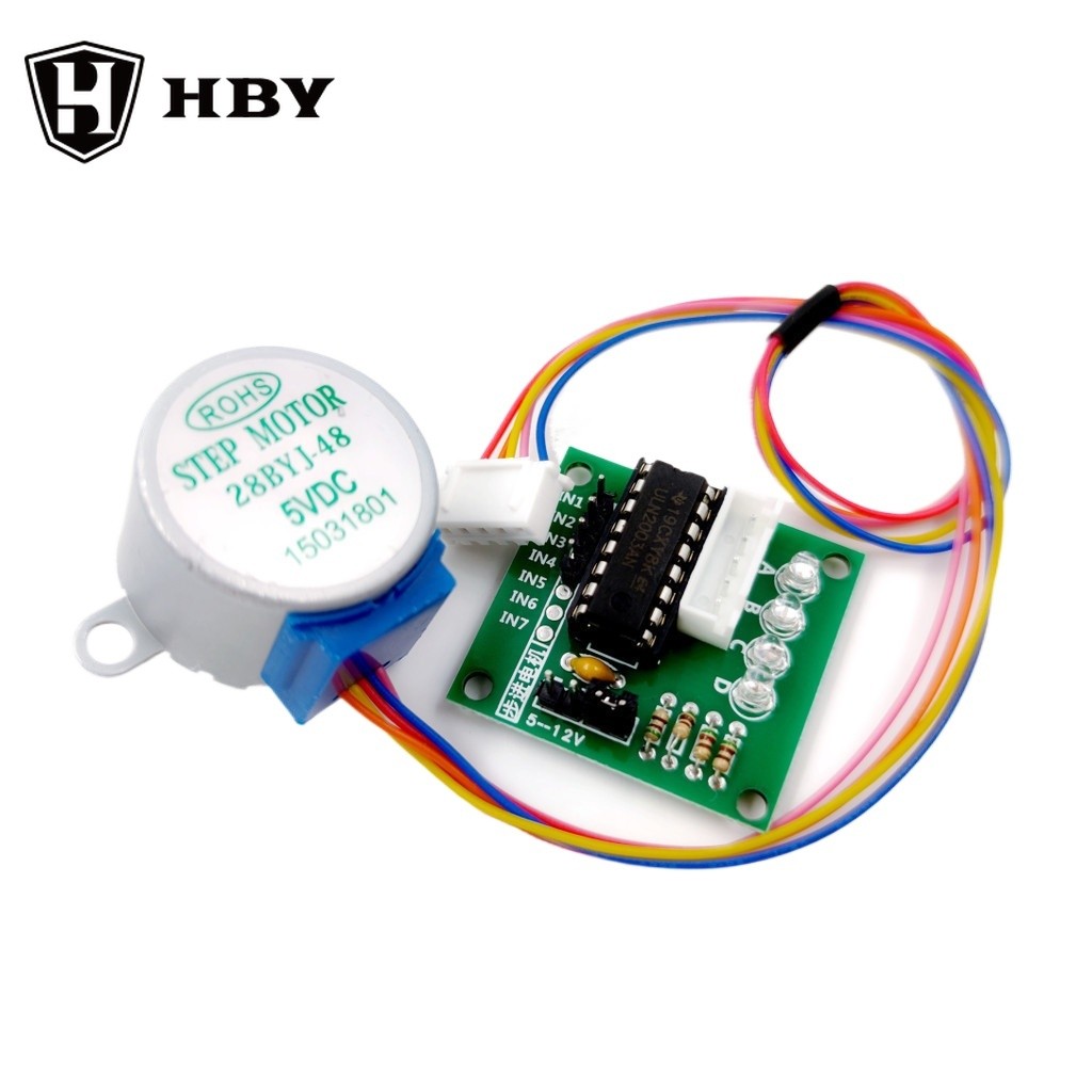 28BYJ-48-5V 4 phase Stepper Motor+ Driver Board ULN2003 Stepper motor ...