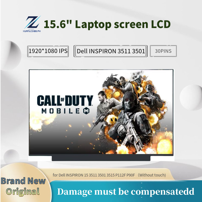 15.6"for Dell INSPIRON 15 3511 3501 3515 3510 3502 5502 P112F P90F ...
