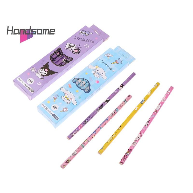 Handsome- 12 Pack Kawaii Sanrio Hello Kitty HB Pencils Anime ...