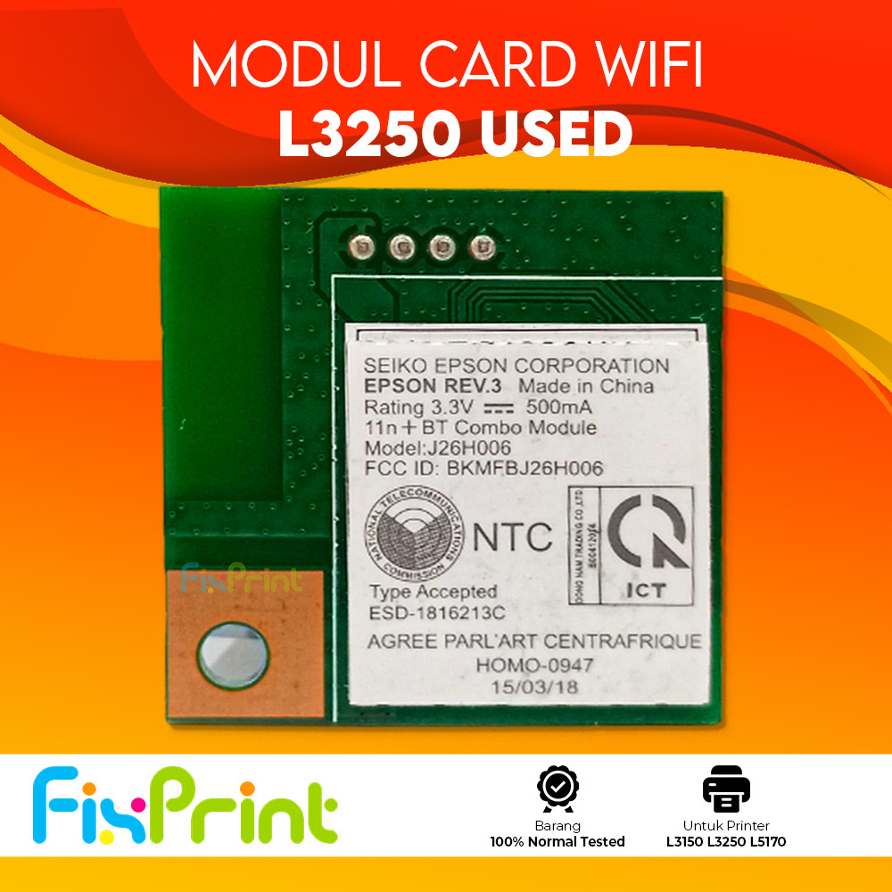 Epson L3250 Wireless Wifi Card Module Used Module Wireless Card ...