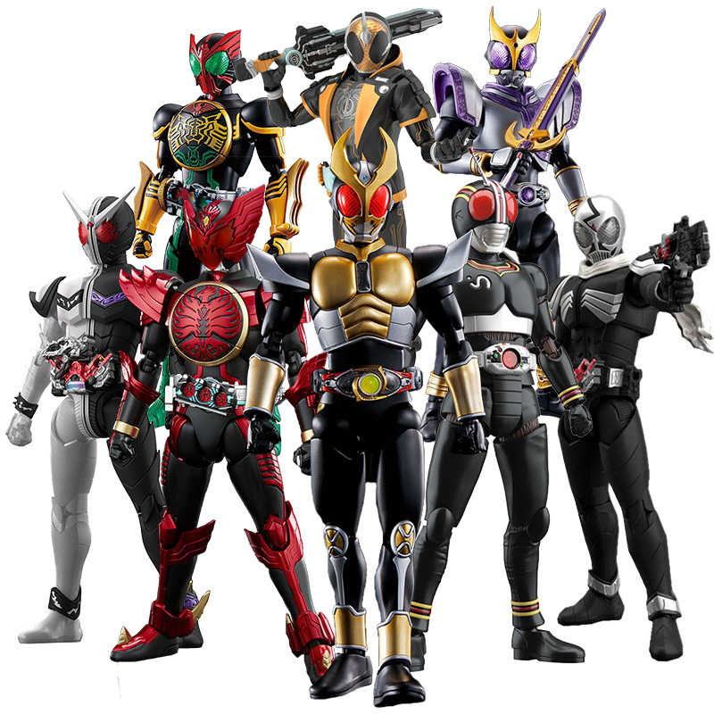 Bandai RISE FRS Kamen Rider W OOO Emperor Rider Dragon Rider Me Soul ...