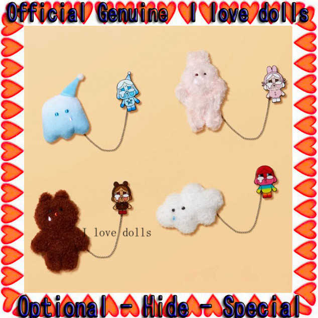 POP MART CRYBABY Crying Baby Tears Factory Series Plush Badge [Genuine ...