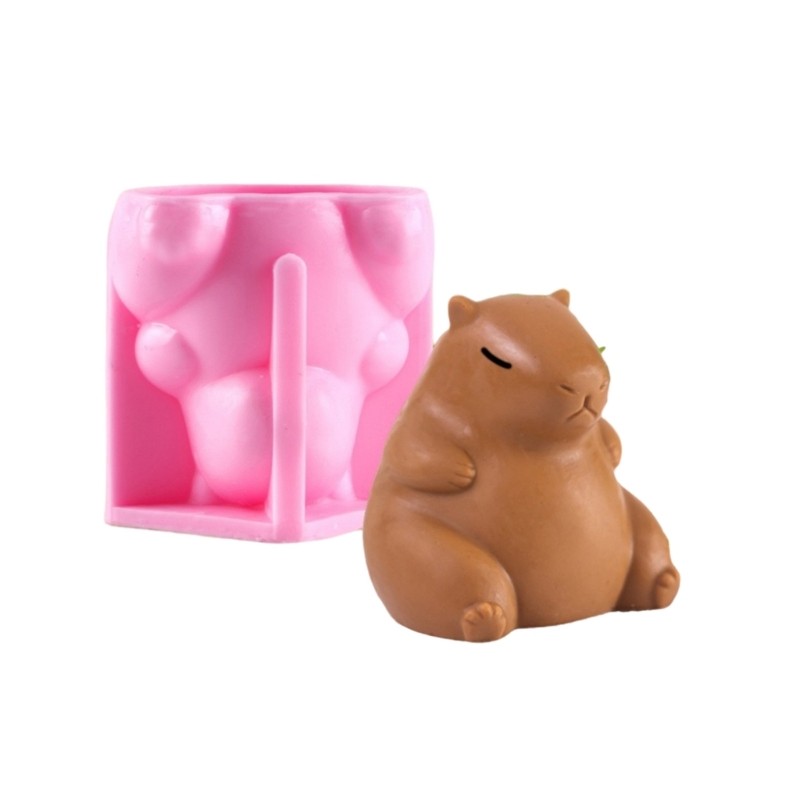 Yao Capybara Silicone Mold Creative Baking Moulds Suitable for Cake ...