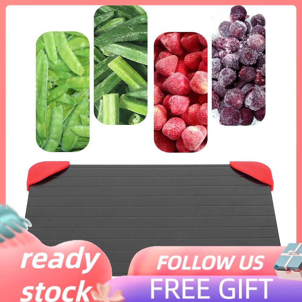 Hanhan1 Fast Defrosting Tray Rectangle Quick Defrost Rapid Thaw Plate ...