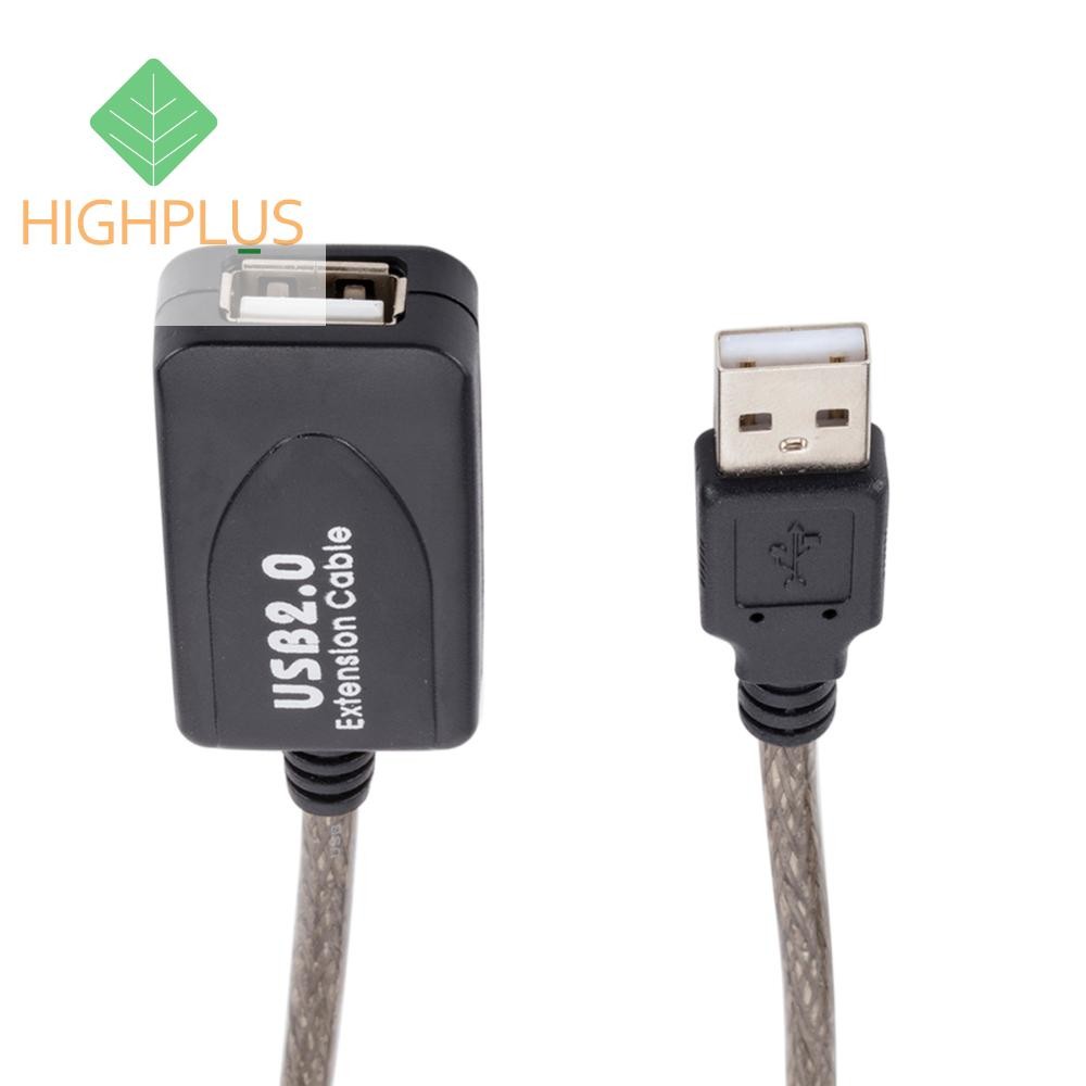 5/10/15/20m USB 2.0 Extension Cables Male to Female Active Repeater ...