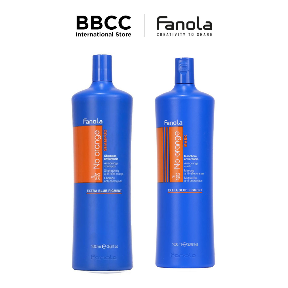 Fanola/No Orange Mask/Yellow Removing Hair Mask/Daily Repair Hair Mask ...