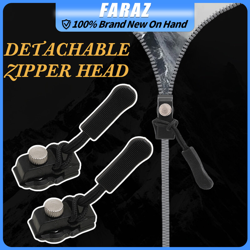 1/10pcs Zipper Head Replacement Metal Zipper Head Repair Kit Universal ...