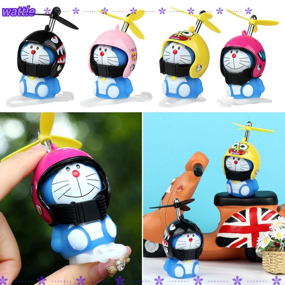 WATTLE Doraemon Helmet Light, Cartoon Doraemon Vinyl ABS Little Yellow ...