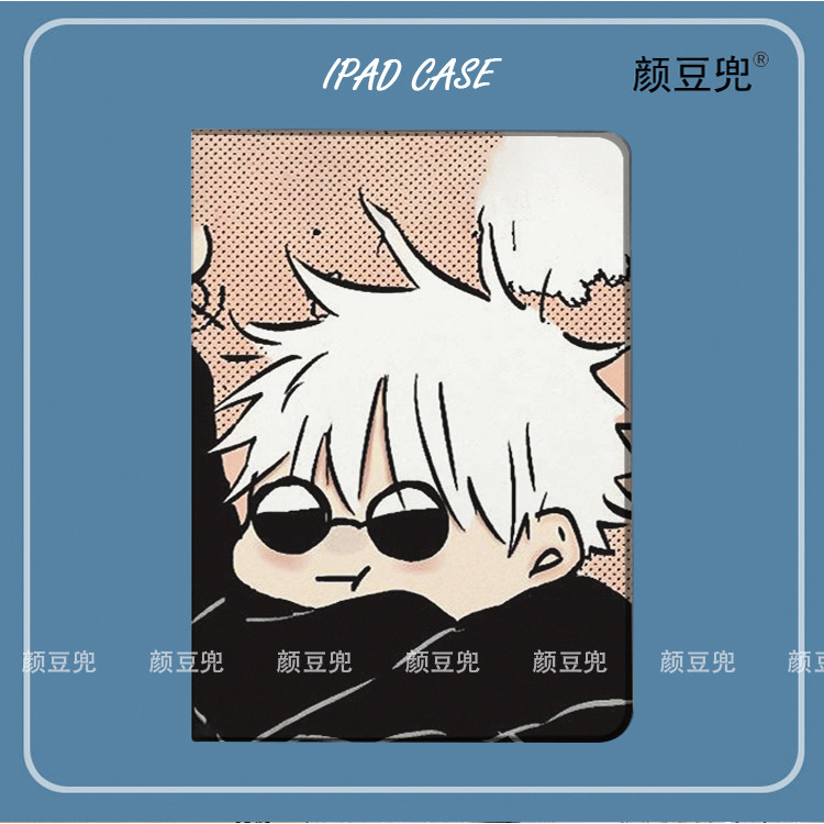 Satoru Gojo Anime Jujutsu Kaisen Cute For iPad Air 3 4 5 10.9 Mini 5 6 ...