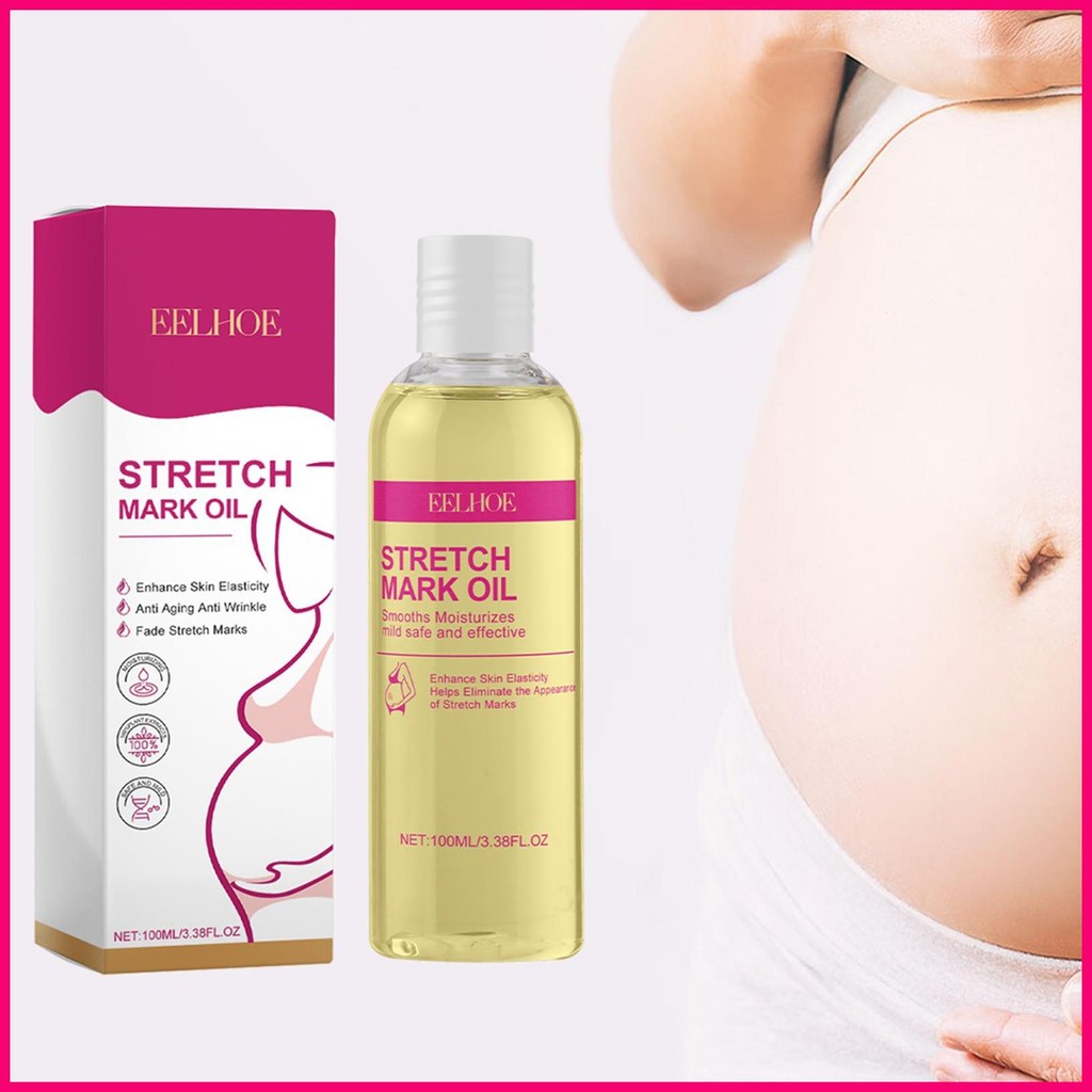 Stretch Mark Oil for Pregnancy 100ml Moisturizing Stretch Mark Belly Oil Pregnancy Stretch Mark ...