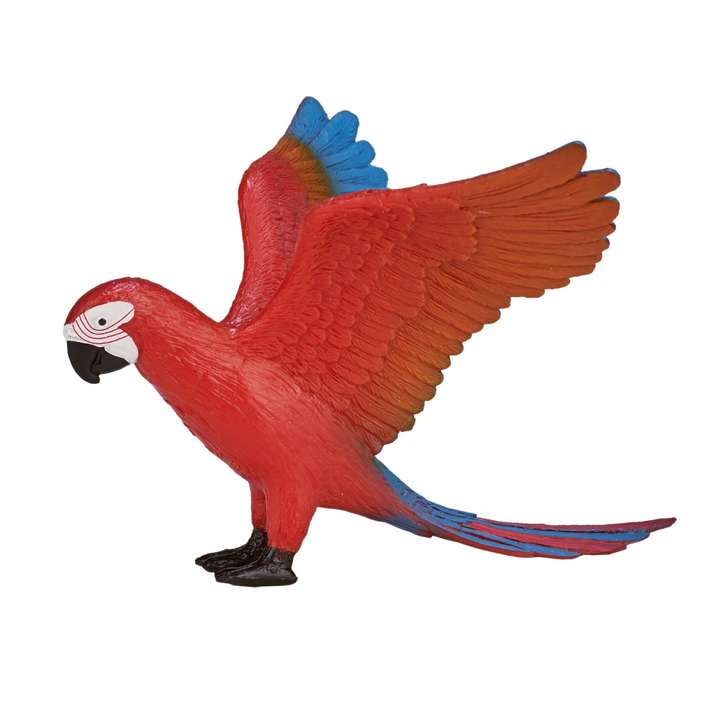 Mojo 387263 PARROT MACAW BIRD pet wild models toys plastic figures ...