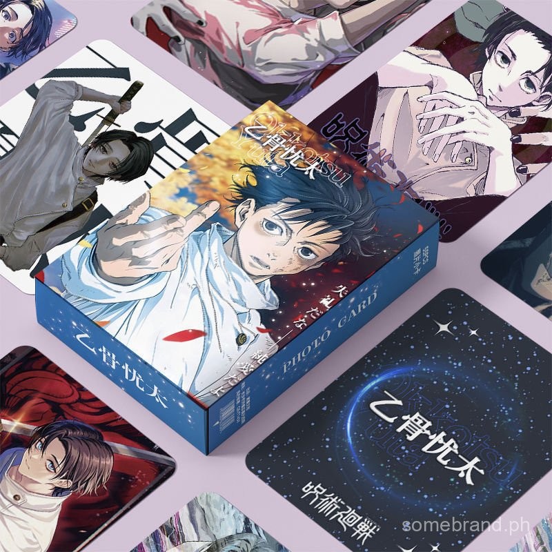 Anime Jujutsu Kaisen Okkotsu Yuta Laser Small Card LOMO 55Pcs Little ...