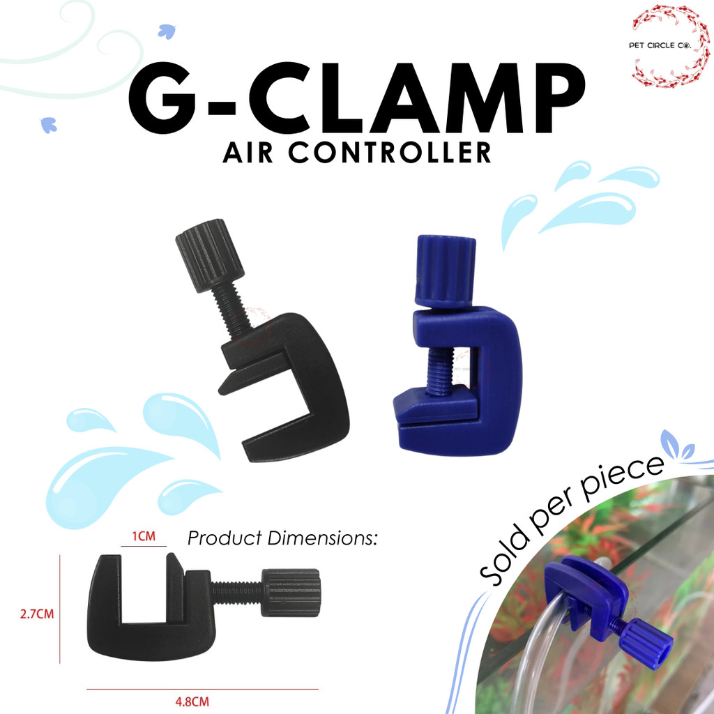 Aquarium Air Controller G-Clamp Gclamp | Shopee Philippines