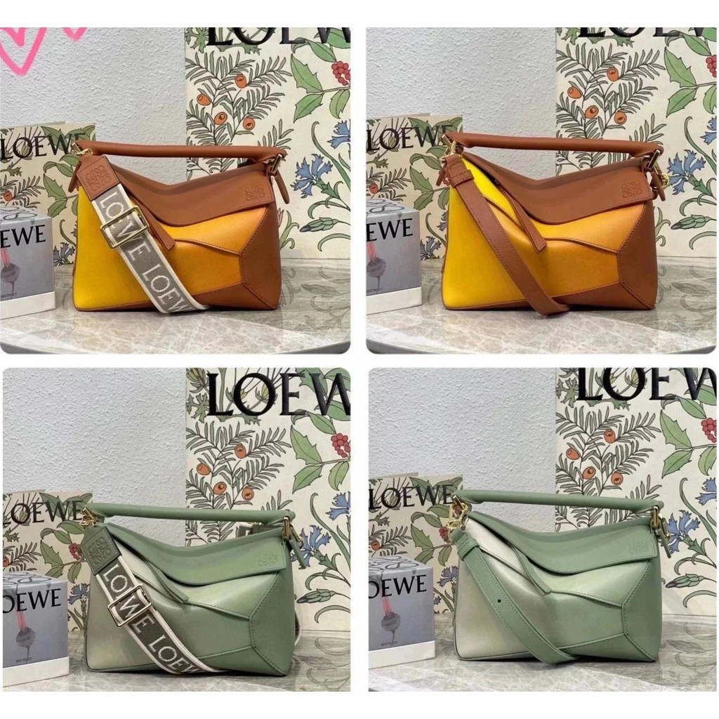 LOEWE LOEWE New Style Ladies Gradient Color mini Small Messenger Bag ...