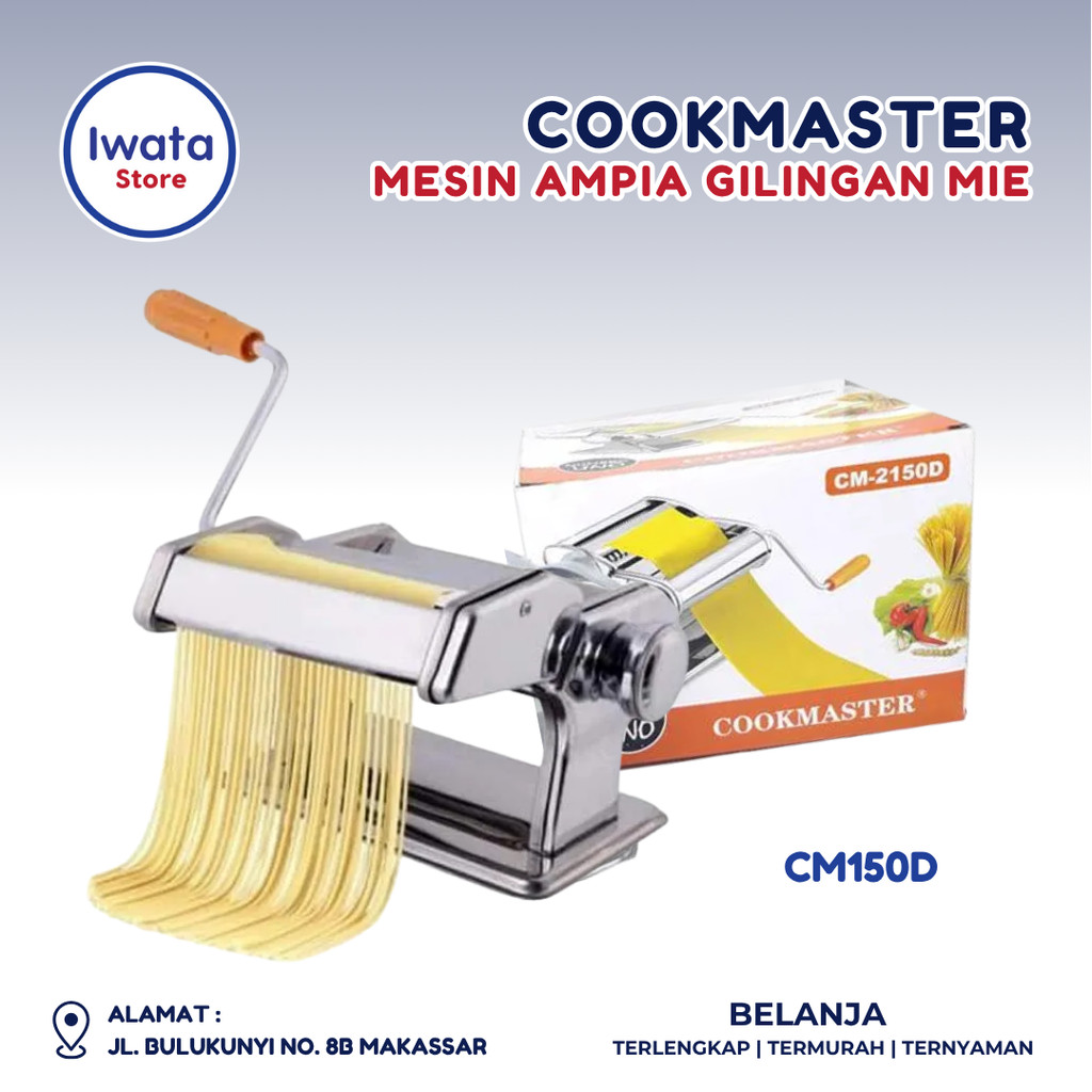 MESIN COOKMASTER MACHINE AMPIA NOODLE MILL CM150D | Shopee Philippines