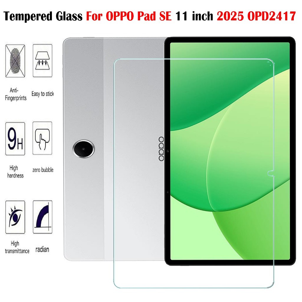 For OPPO Pad SE 11 inch 2025 OPD2417 Wi-Fi 9H Hardness Tempered Glass ...