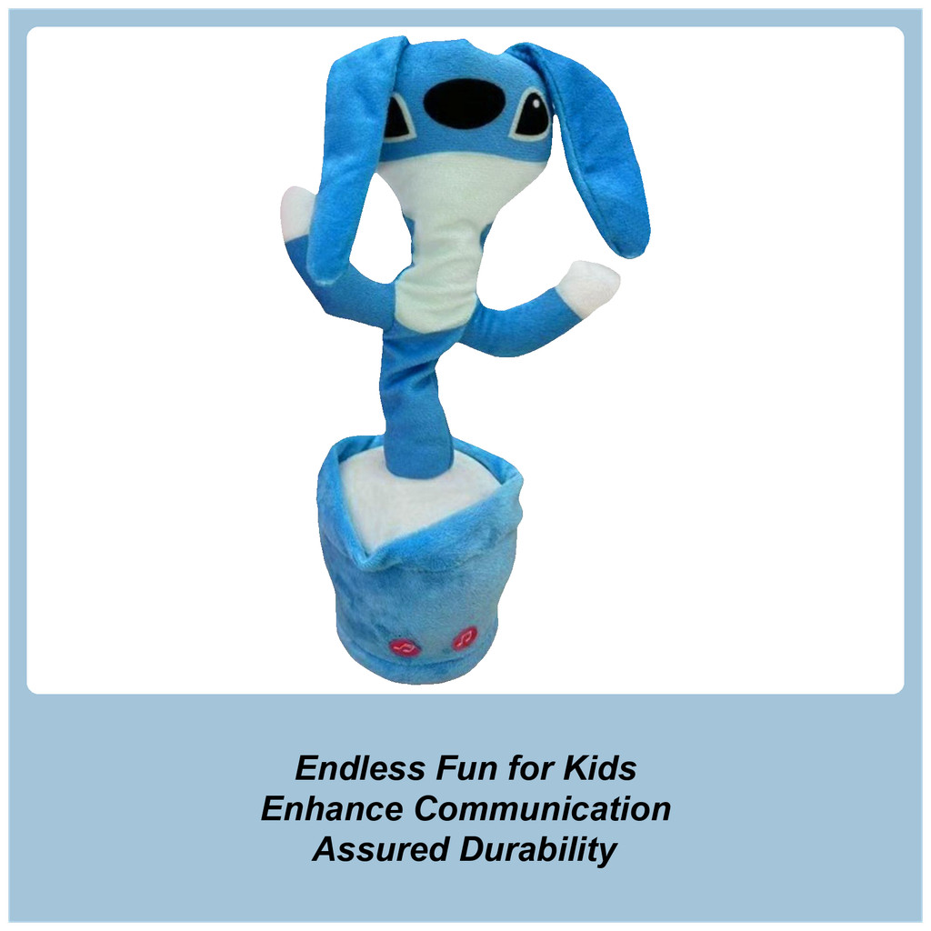 For Stitch Talking Toys Preschool Educational Cartoon with Light ...