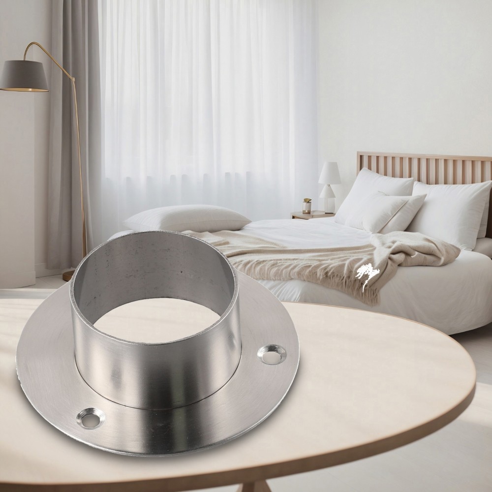 Handrail Replacement Round Stainless Steel Display Stand Ceiling Socket ...