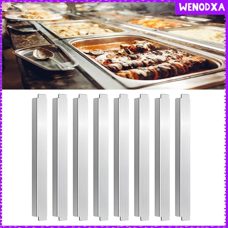 [Wenodxa] 8Pcs Table Adapter Bar Adaptor Bar Stainless Steel 12 inch ...