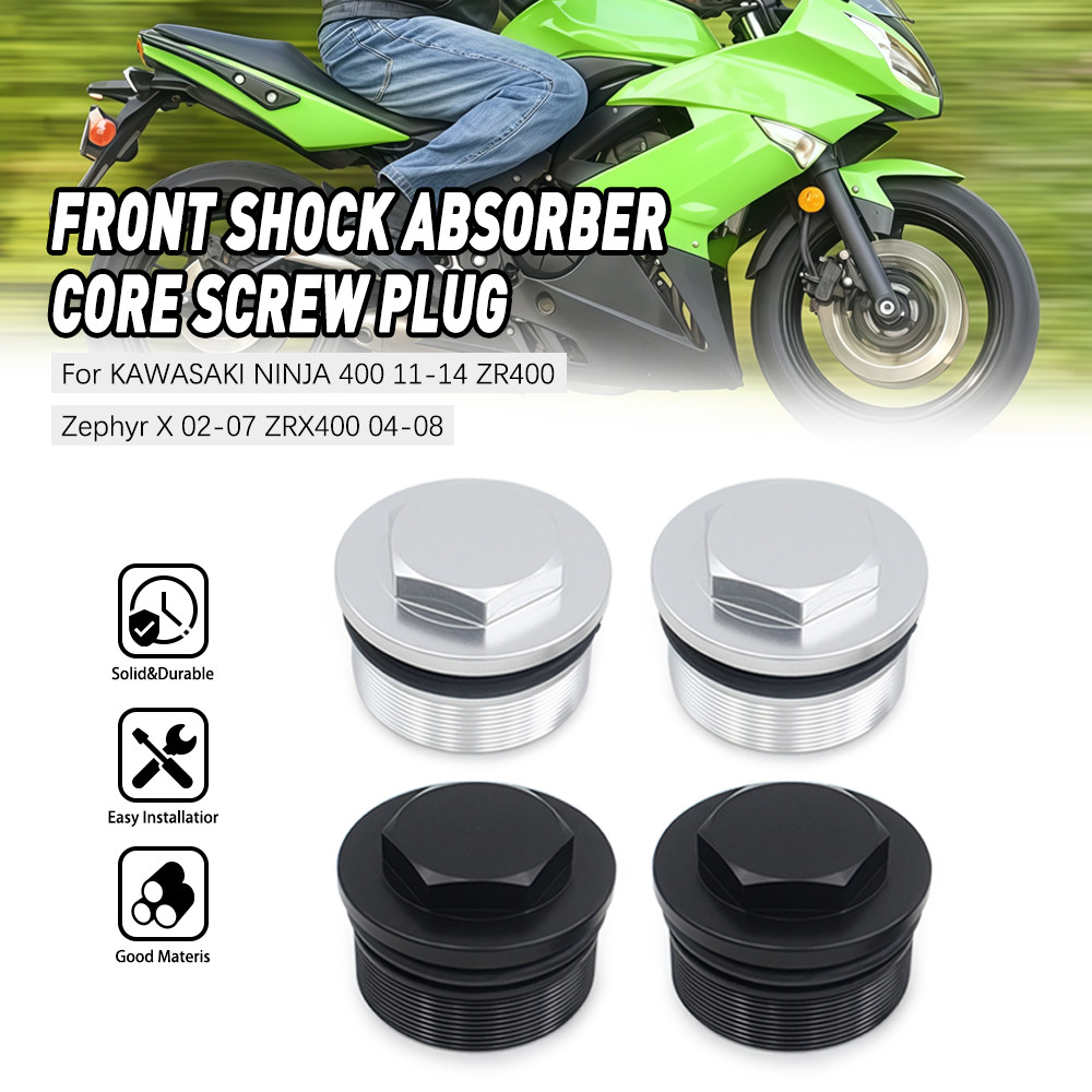 Motorcycle Front Upper Screws Top Caps Fork Shock Absorber Bolts Cover ...