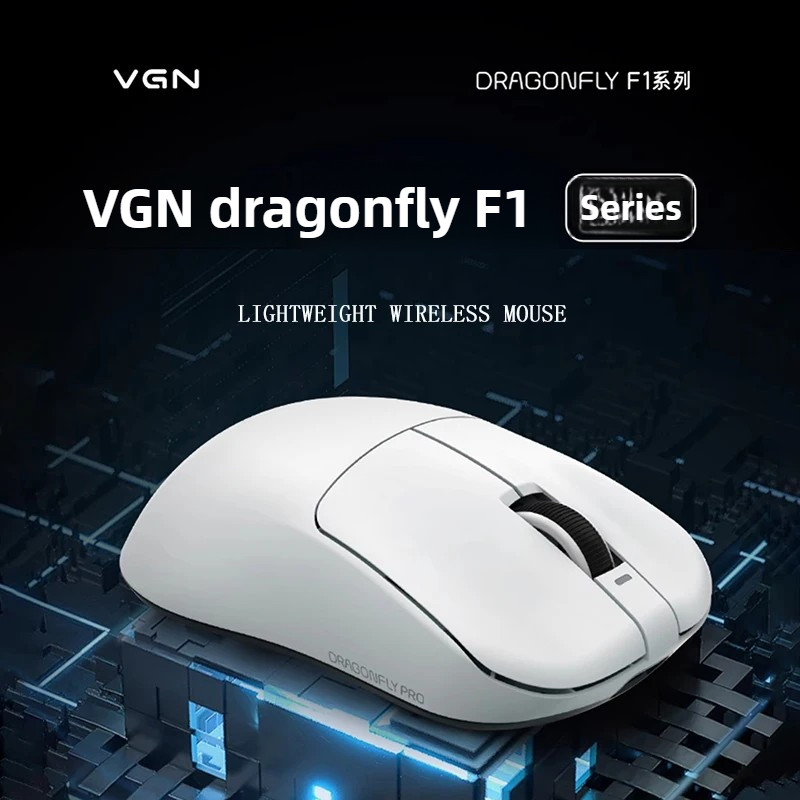 VGN Dragonfly F1 MOBA Pro Max Wireless Dual Mode Mouse with 4k Receiver ...
