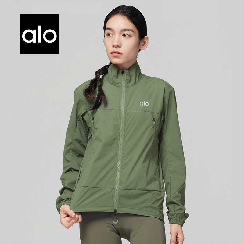 alo Lightweight Sun Protection Jacket Skin Coat Breathable UV ...