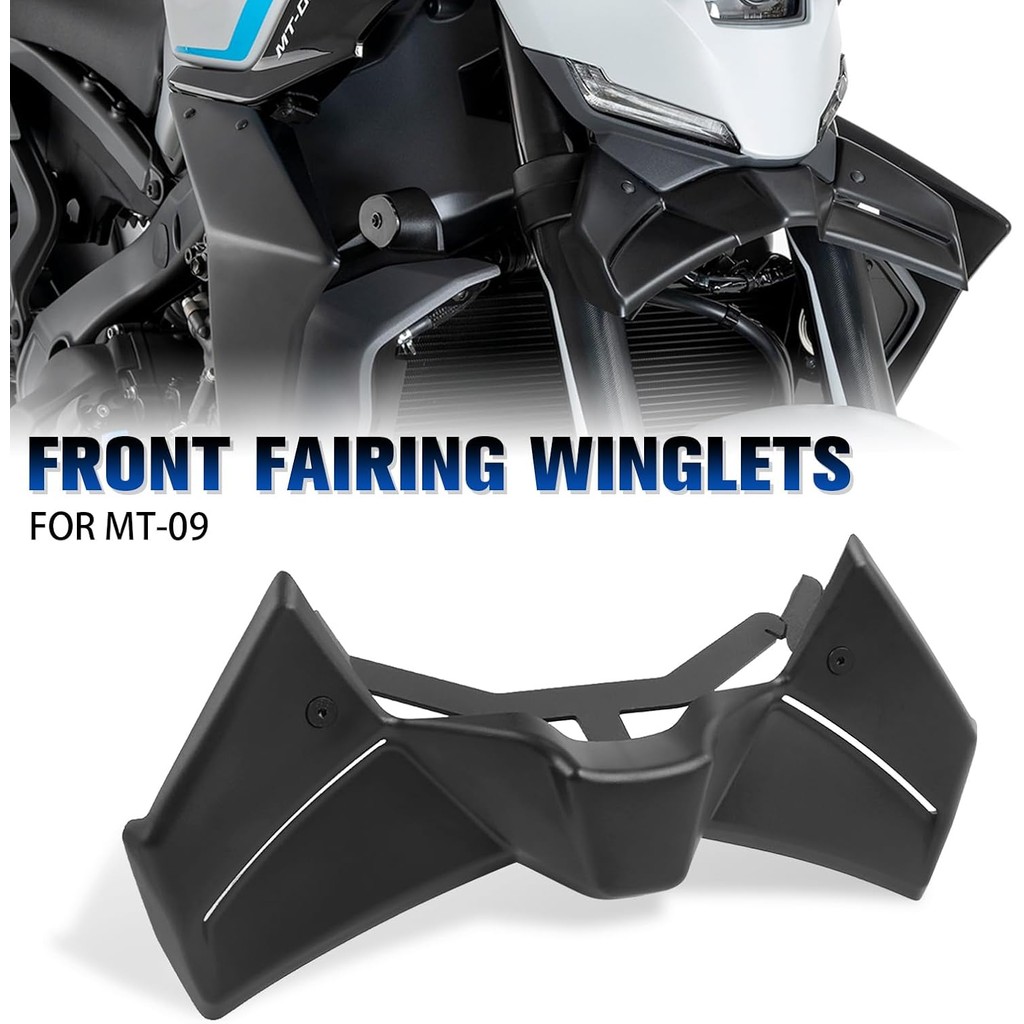 Motorcycle Front Wheel Fender Beak Nose Cone Front Spoiler Winglets ...