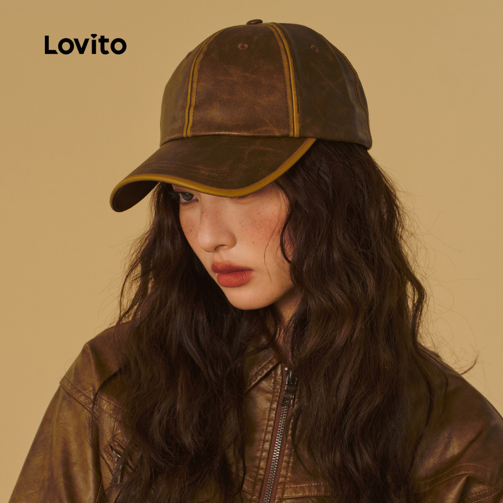 Lovito Vintage Distressed Hat LFA91011 | Shopee Philippines