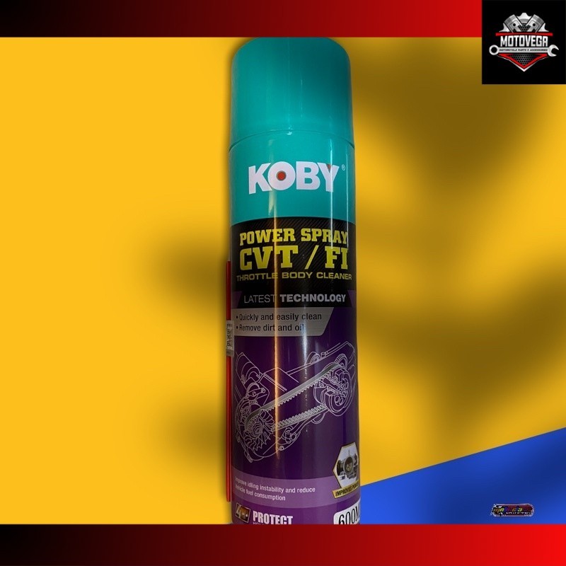 KOBY CVT CLEANER / Fi cleaner 600ml (6266) | Shopee Philippines