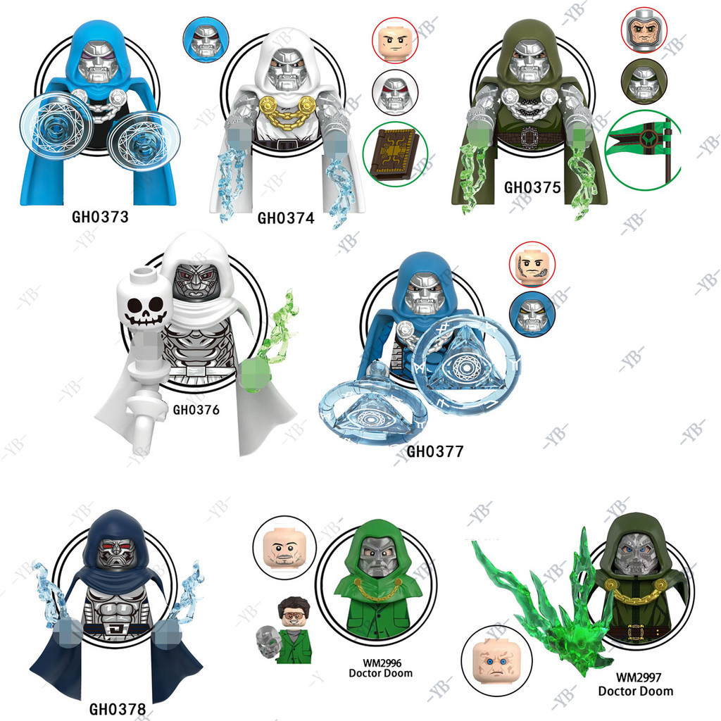 Educational children's toys Movie Series Destruction Doctor Assembles ...