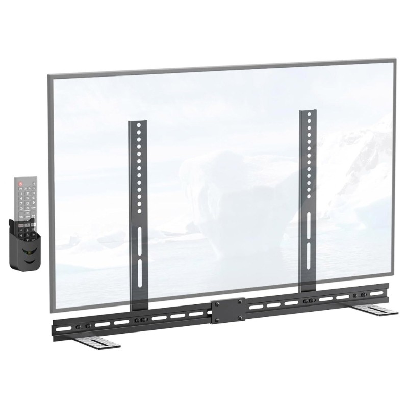 Whi Soundbar TV Mount Remote Control Holder Quick Assembly Metal Frame ...