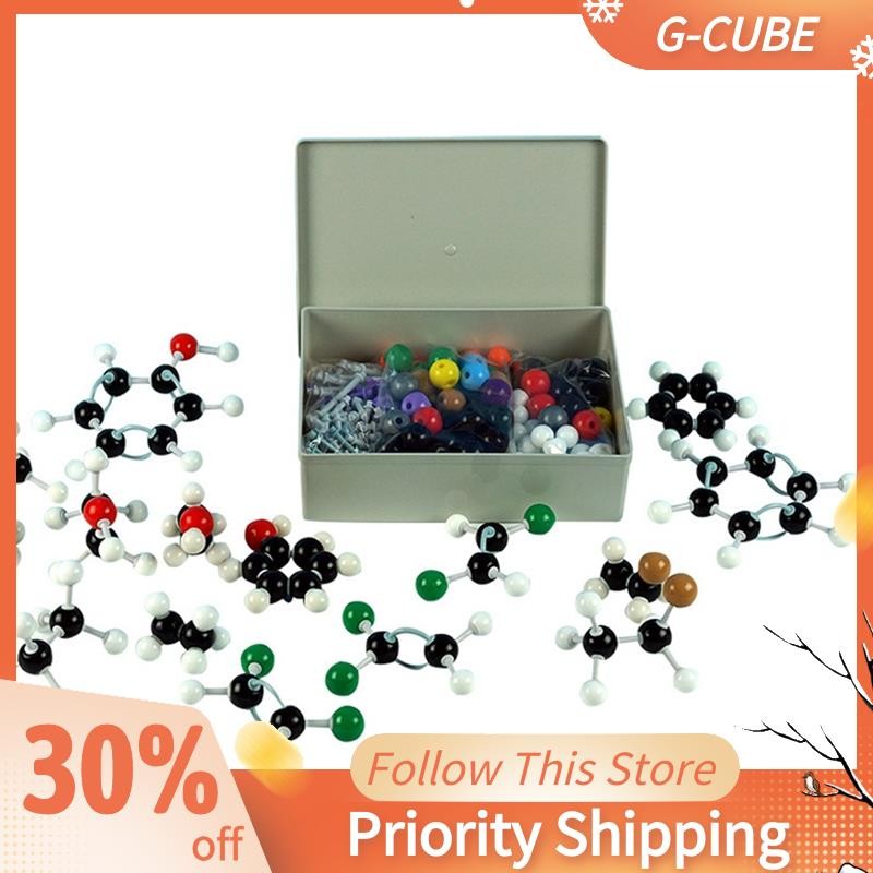 444 Piece Molecular Model Kit Inorganic and Organic Chemistry As Shown ...