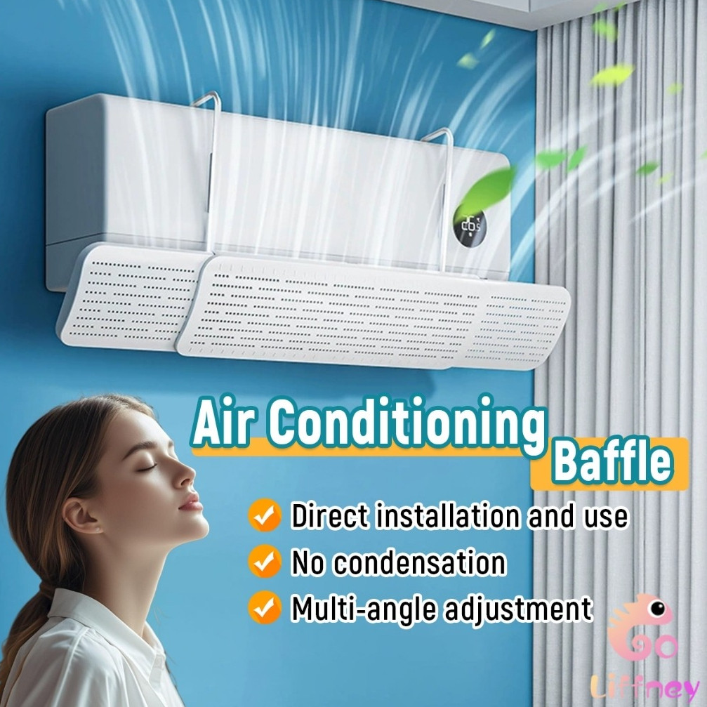LFN Universal Aircon Wind Deflector Universal Adjustable Air ...