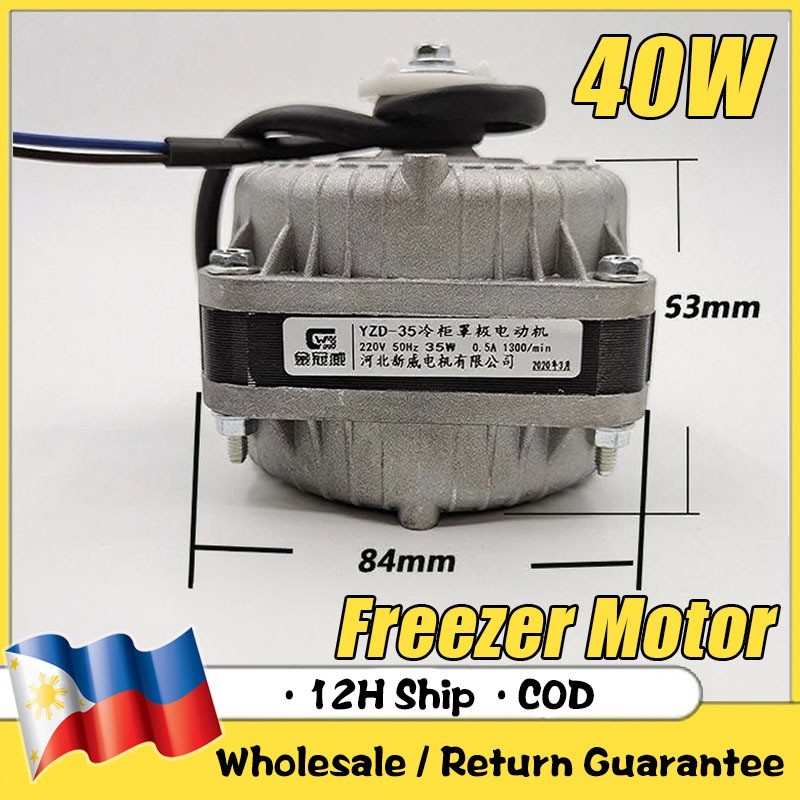 Refrigerator Freezer Freezer Cooling Fan Condenser Motor Pole ...