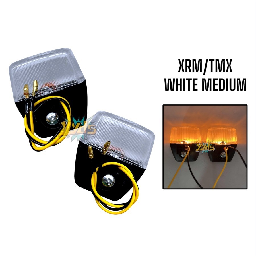 TURN SIGNAL LIGHT FLASHER SET FOR MOTORCYCLE XRM/TMX/BAJAJ/CT100/BARAKO ...