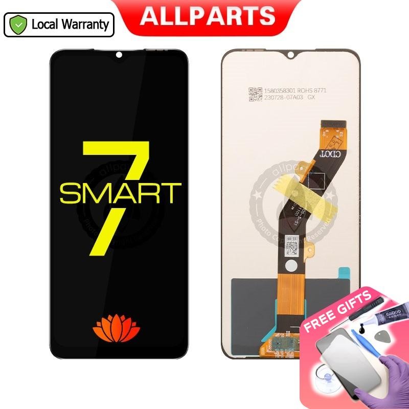 Allparts Display for Infinix Smart 7 HD X6515 LCD Touch Screen ...