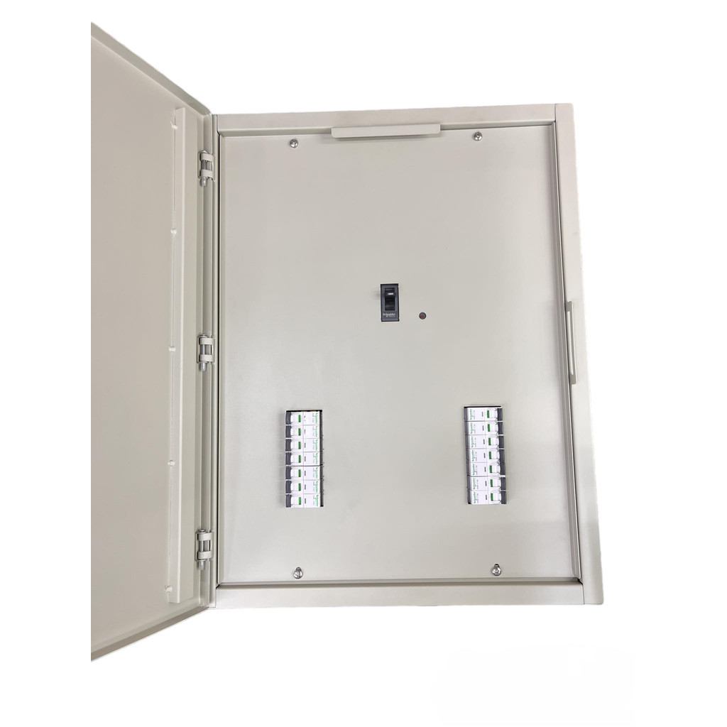 Schneider / Royu Panel Board 125A 3 Pole Main w/ 14 Branches 1 Pole ...
