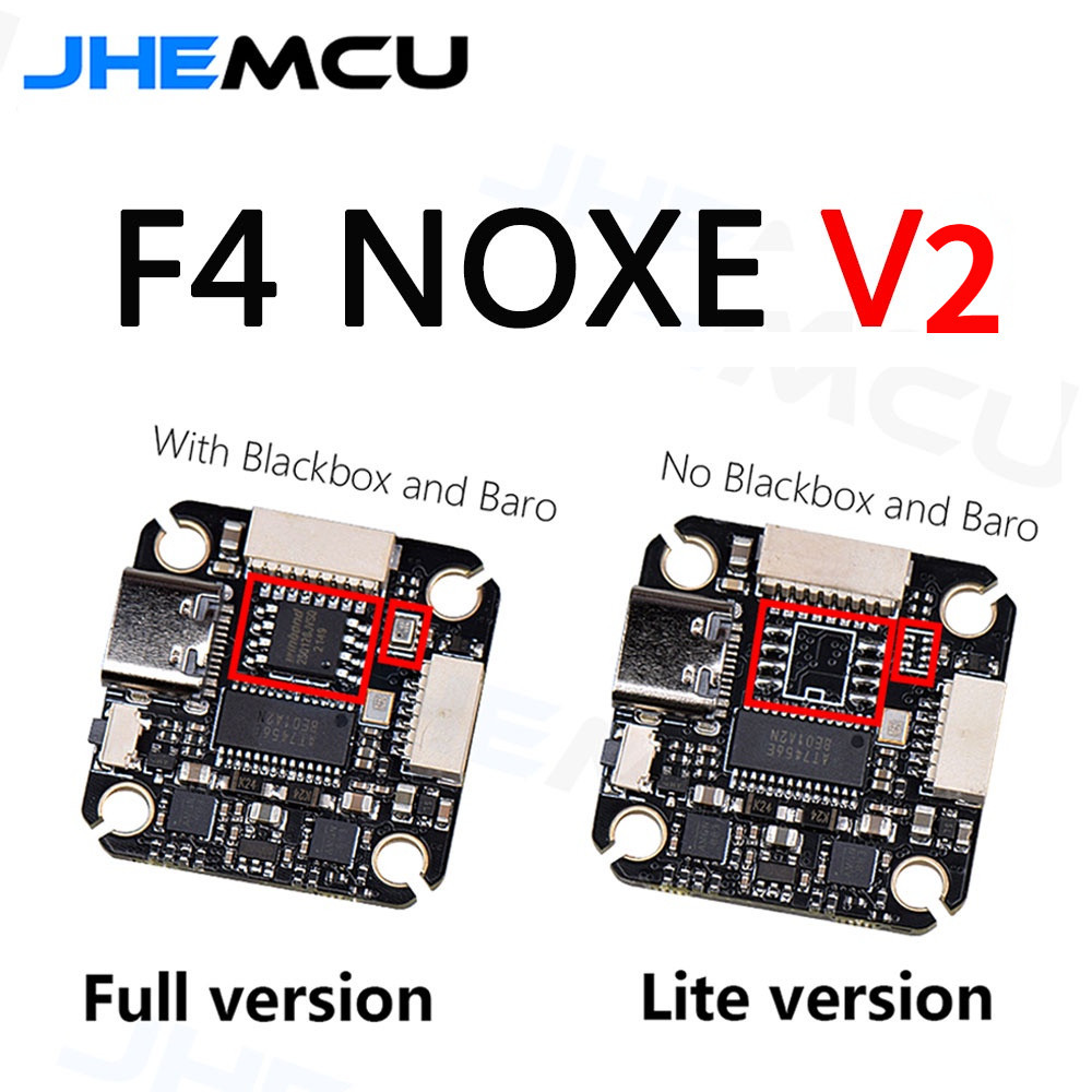 JHEMCU F4 NOXE V2 5V 10V BEC OSD Baro BlackBox 2-6S LIPO F411 Flight ...