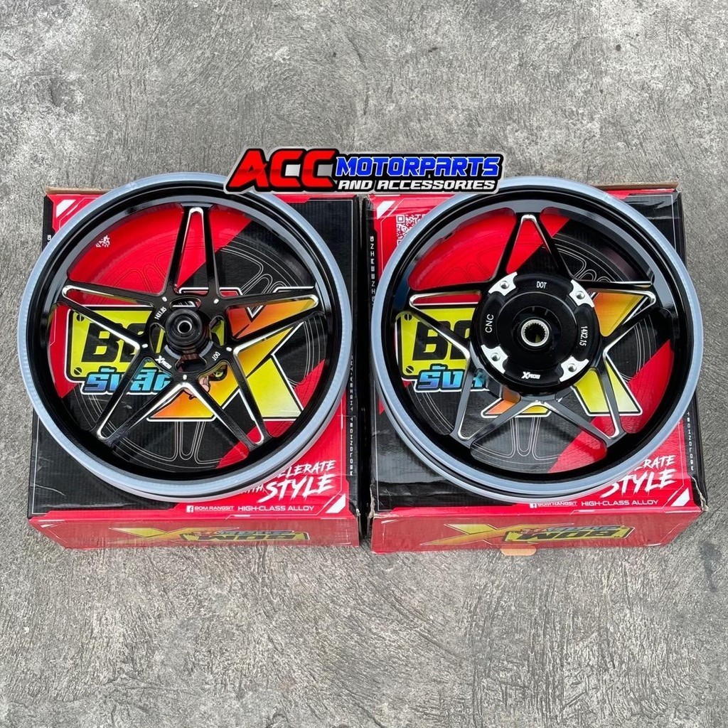 BOM RANGSIT ALLOY MAGS CNC STAR HONDA CLICK 125 / 150 / PCX 160 / ADV 160 / AEROX V1 / V2 / NMAX ...