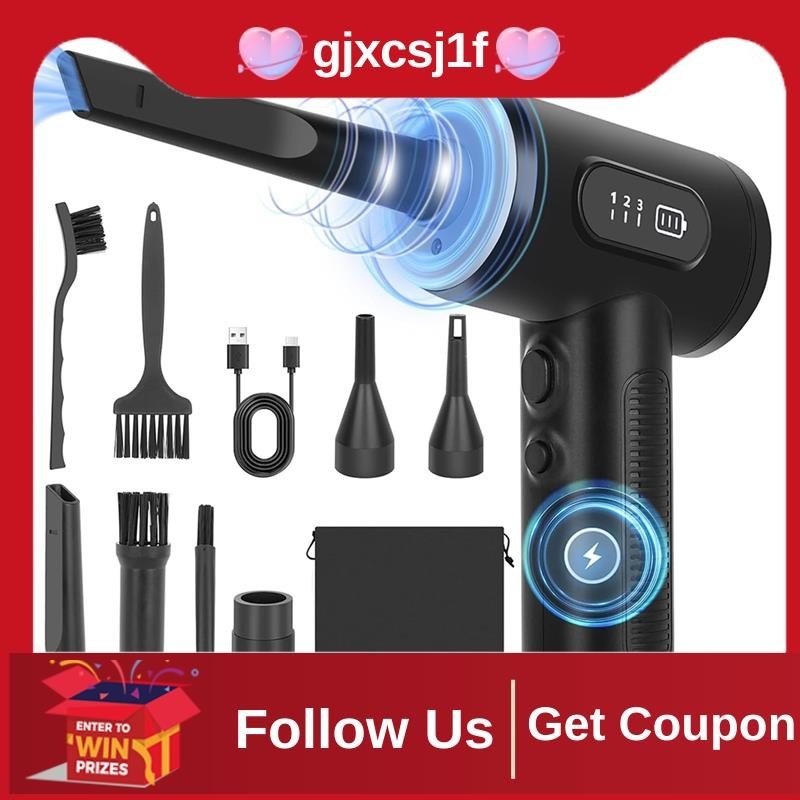 [gjxcsj1f] 2-In-1 Electric Compressed Air Duster, Cordless Air Duster ...