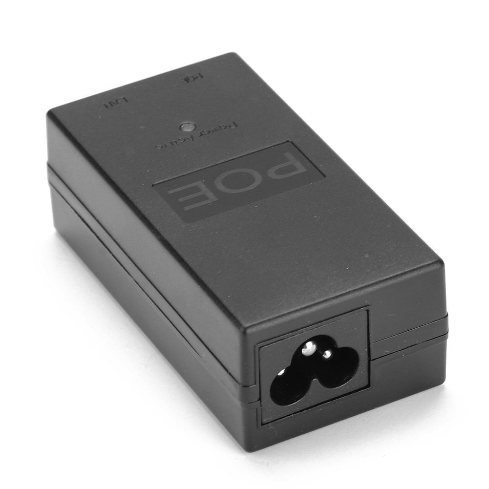 Rain Desktop POE Adapter 10/100/1000Mbps/1G/2G Power Input 100V-240V ...