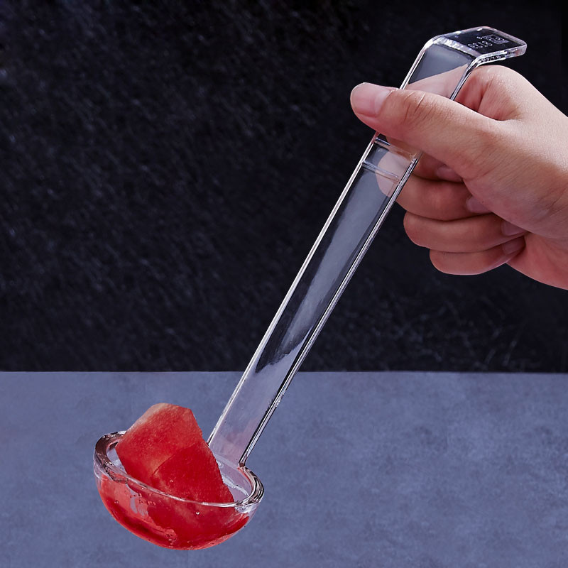 Container Spoon 5.2*25cm Pearl Jam Fruit Powder Ingredients Spoon Ounce ...