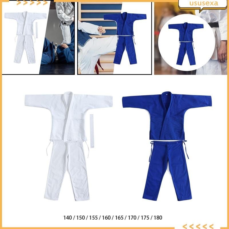 [Ususexa] Judo Gi Lightweight Cotton Muay Thai Jiu Jitsu Uniform for ...