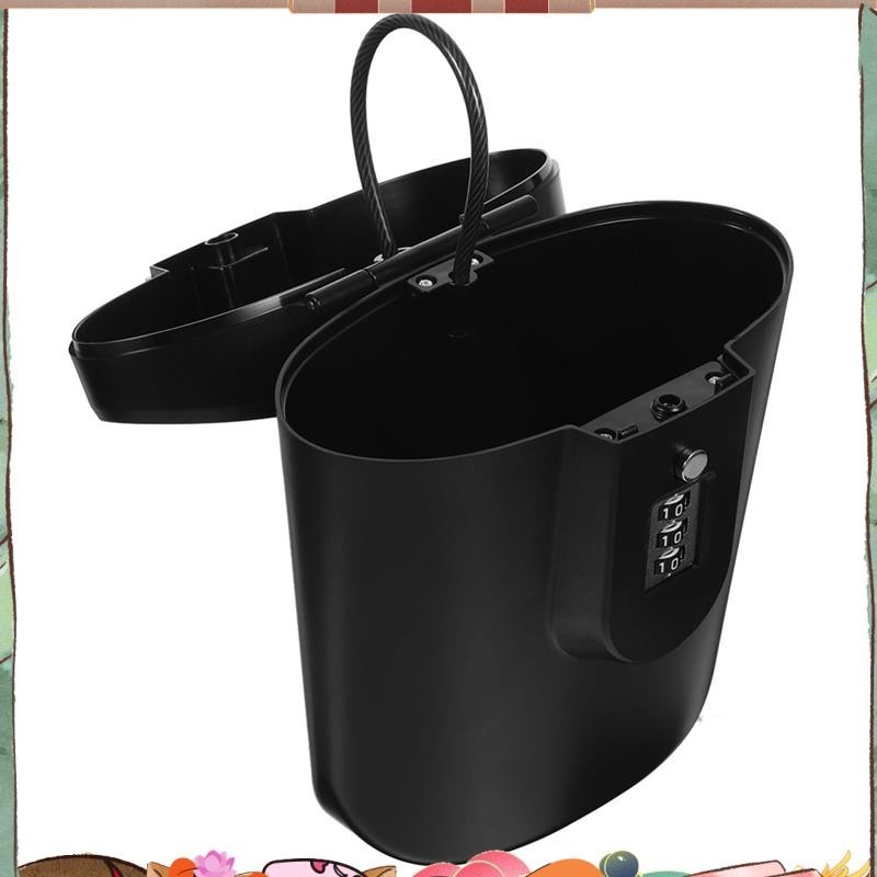 Portable Safe Lock Box Travel Safe Mini Beach Security Lock Box with ...