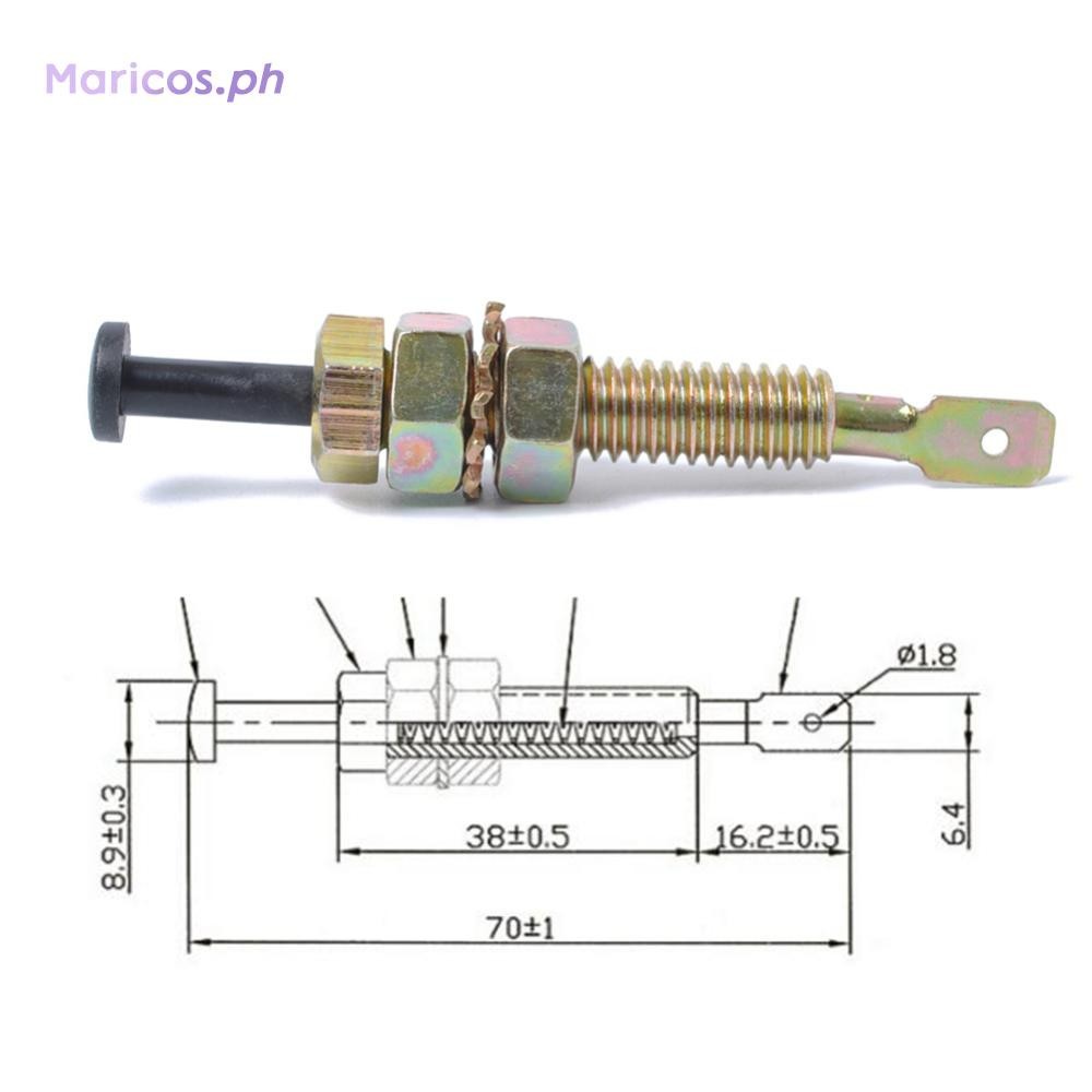 Universal Adjustable Car Auto Door Trunk Alarm Light Hood Bonnet Jamb ...