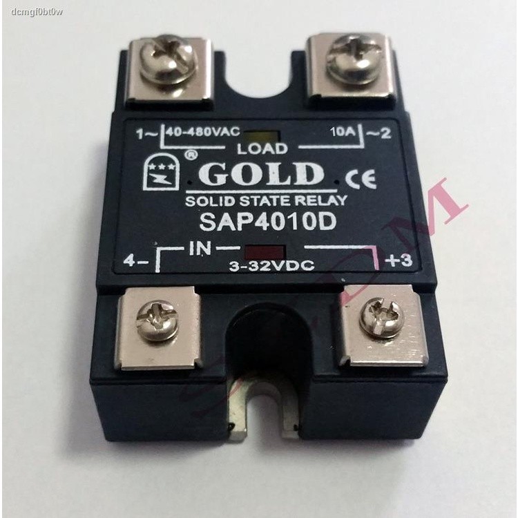 New authentic GOLD solid solid state relay SAP4010D DC control AC SSR ...