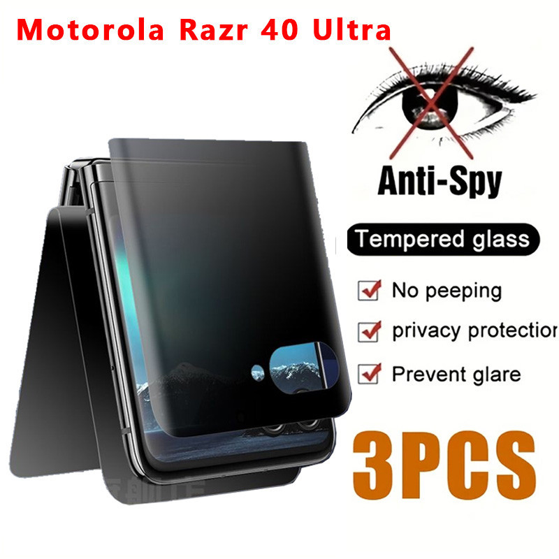 3D Curved EdgeTempered Glass Screen Protector For Motorola Moto Razr 50 ...